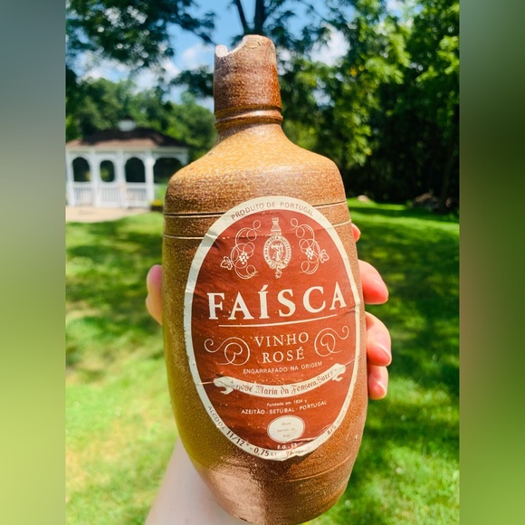 Vintage | Dining | Fasca Rose Vino Bottle 97 | Poshmark